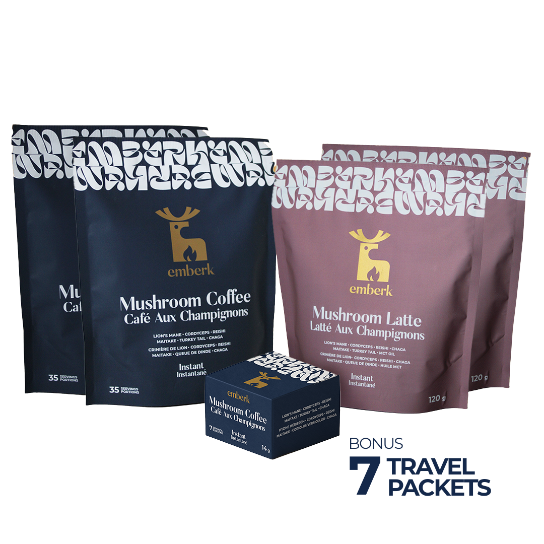 Emberk | Premium Mushroom Coffee and Latte