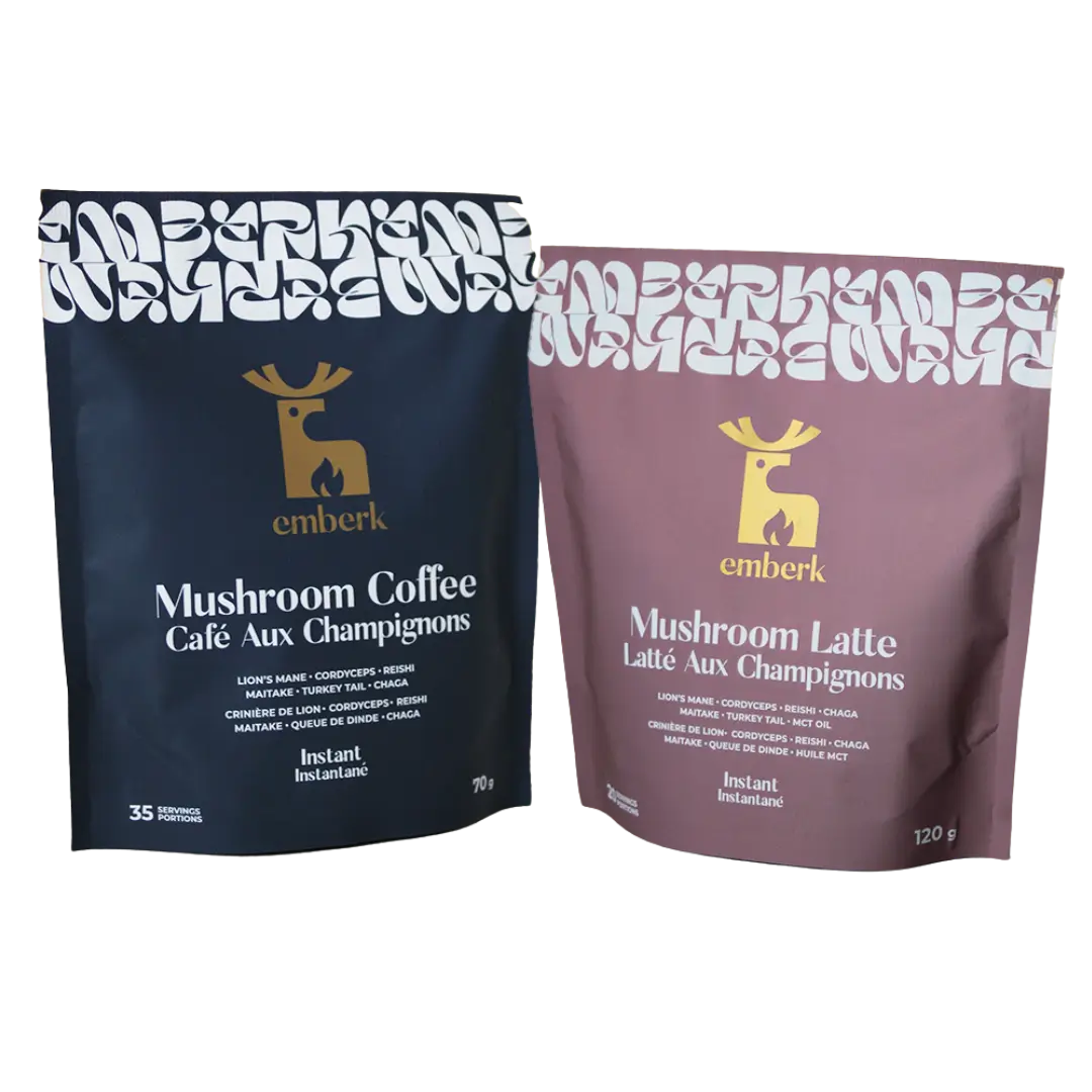 Mushroom Coffee and Latte Starter Kit – Emberk